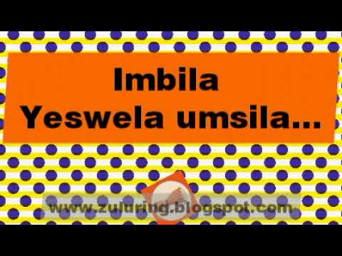 Imbila Yeswela Umsila ngokuyalezela – izithakazelo