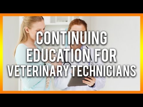 Continuing Education for Veterinary Technicians – Veterinary Continuing ...