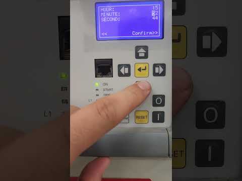 Fixing date and time on thytronic protection relay
