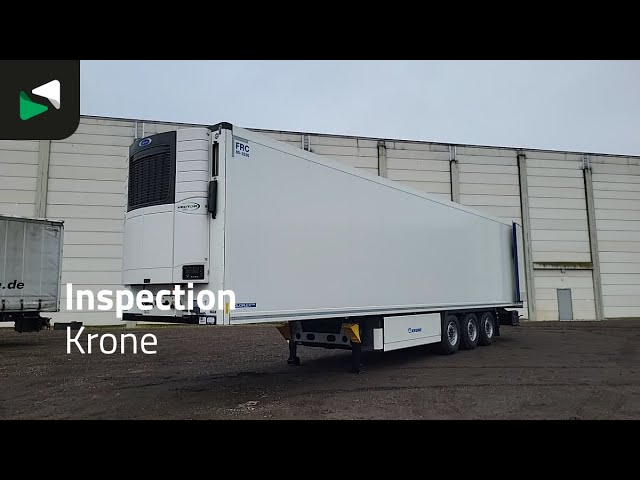 Krone Carrier Vector 1550 Refrigerated Semi-Trailer - BAS World