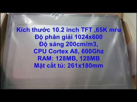 Giới thiệu màn hình MCGS: TPC1061Ti và TPC7062Ti