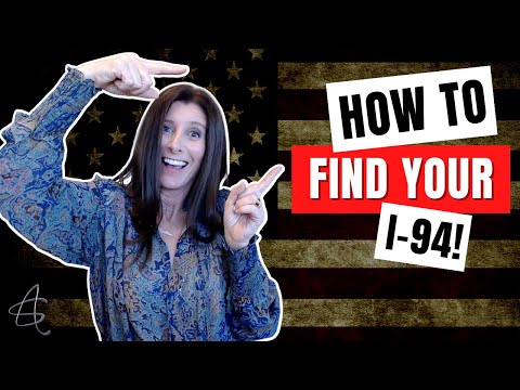 How to Find Your I-94 Online! Learn How to Know When You Must Leave the United States.