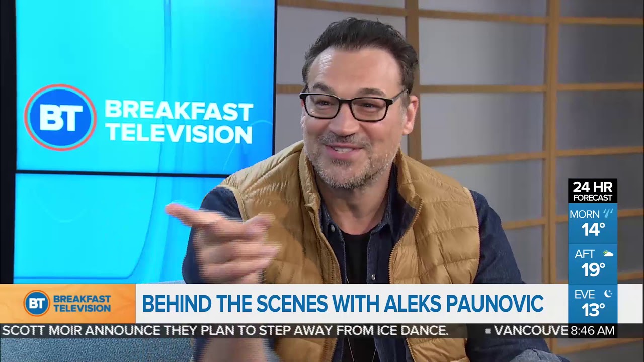 Behind the scenes with Aleks Paunovic