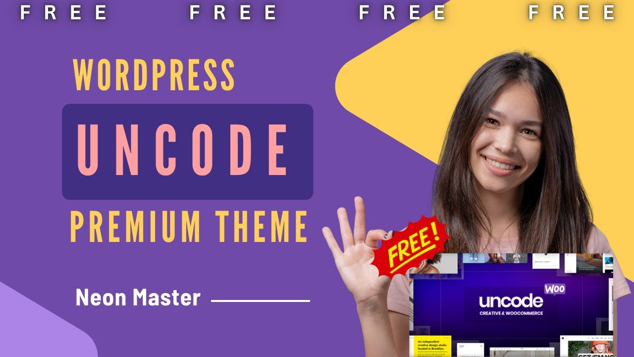 [Free Download] Uncodde - Creative & WooCommerce WordPress Theme 2025 & Setup Tutorial Free Download