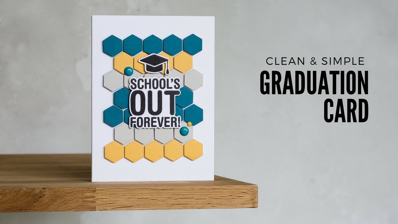 Clean & Simple Graduation Card