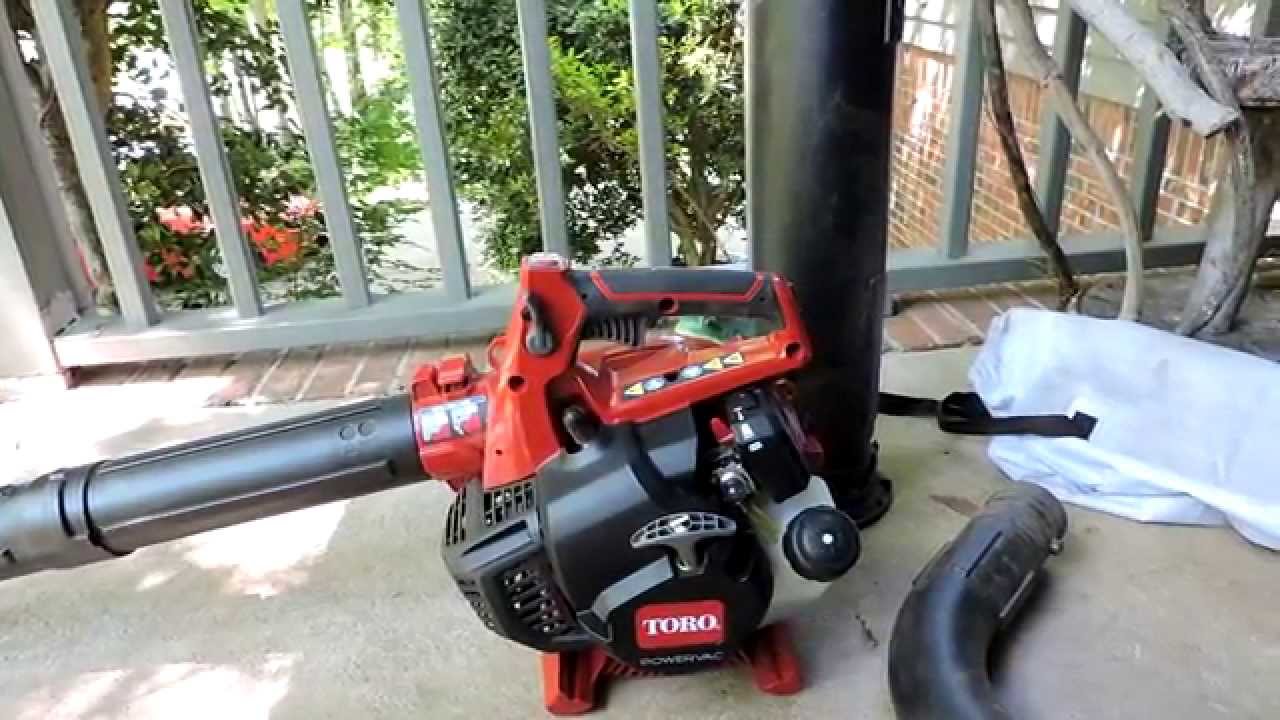 Toro 3-In-1 Gas Blower and Vacuum