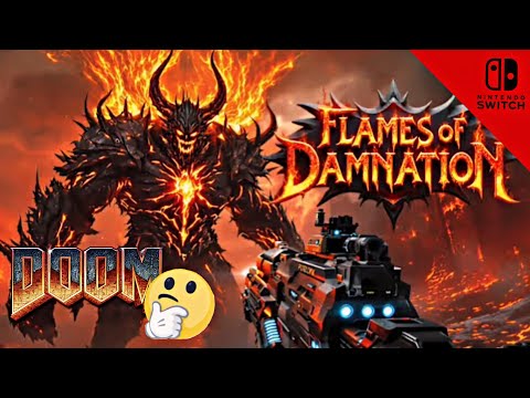 A Must Buy Game for Switch l Flames of Damnation First Look l FPS similar to Doom & Quake for $2.99