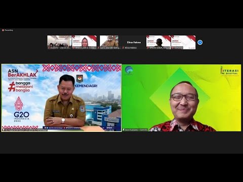 Literasi Digital Sektor Pemerintah Kominfo Kolaborasi dengan Sahabat Kemendagri