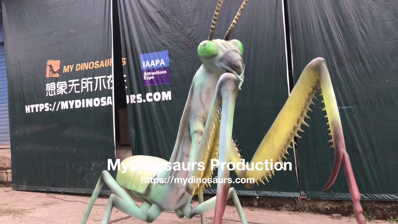 Animatronic Giant Insects Mantis