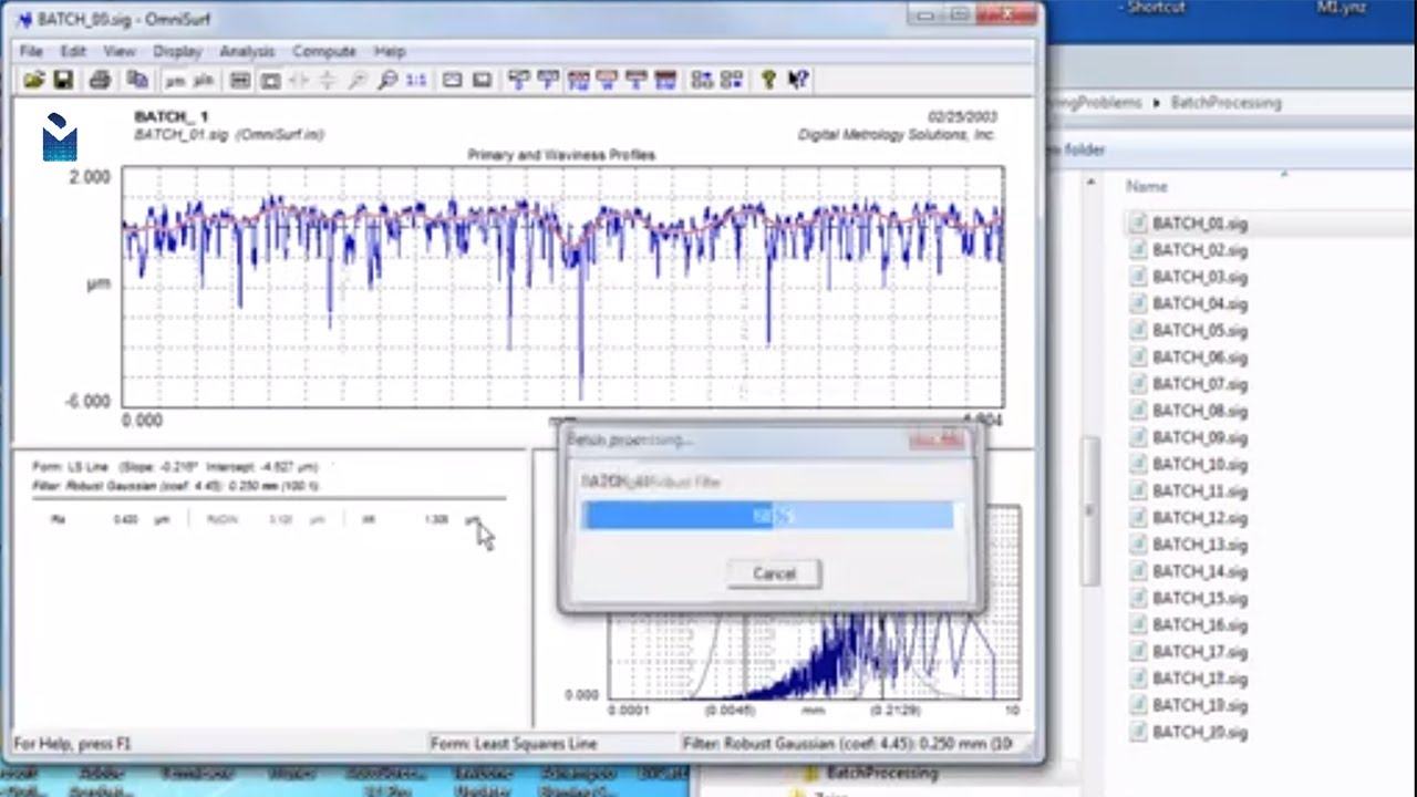 Batch Processing With OmniSurf