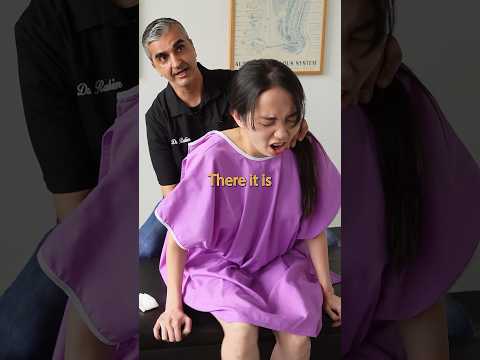 Back Pain From Severe Scoliosis Helped @DrRahim Visit 2 #shorts