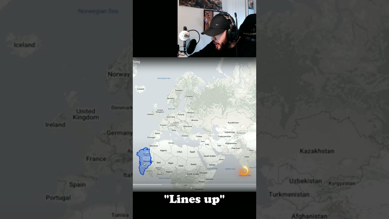The ACTUAL Size of Greenland on the Map (Map Size Comparison)