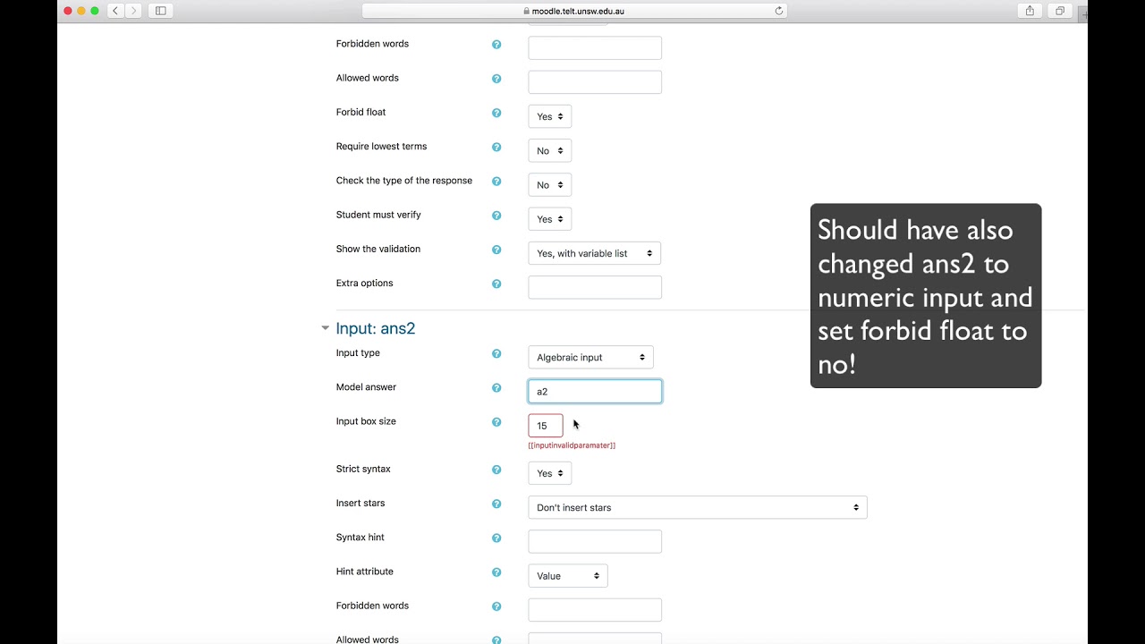 How to program simple numerical STACK question