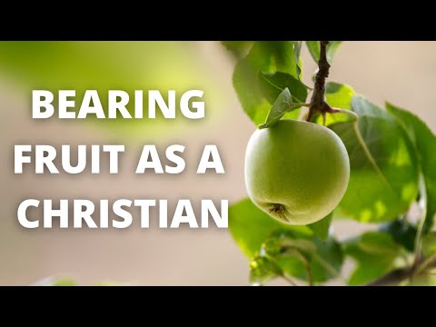 Bearing Fruit As A Christian