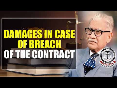Damages in case of breach of the contract | Nawazish Ali Khan | Voice of Premiers