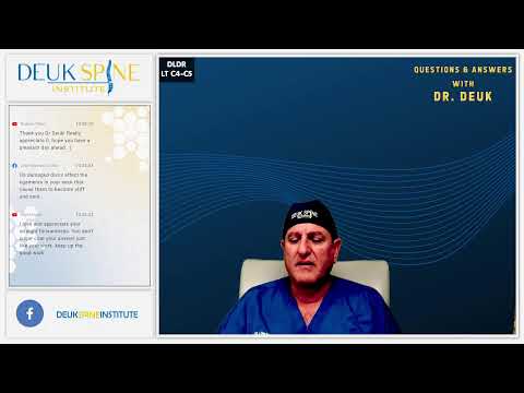 Watch Live Back Treatment! DLDR LT C4-C5