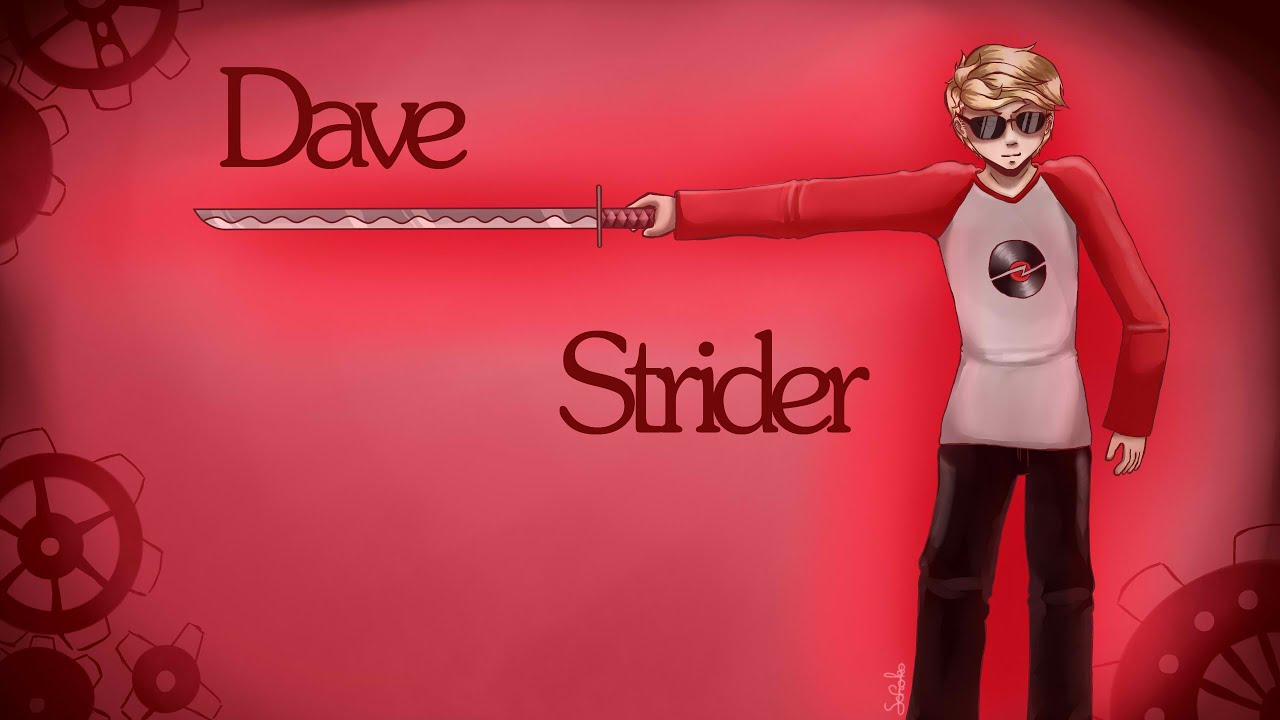 [Homestuck-Speedart] - Dave Strider Wallpaper (Originalzeit: 4h)