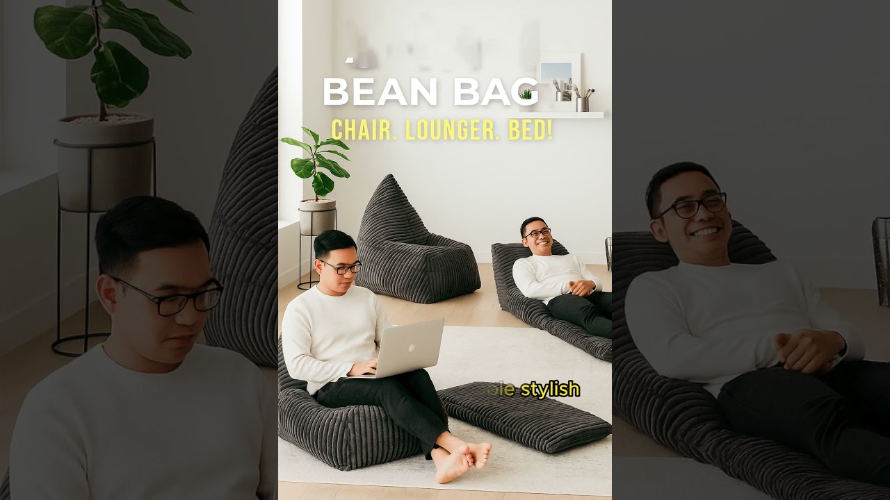3-in-1 Bean Bag You Didn’t Know You Needed!