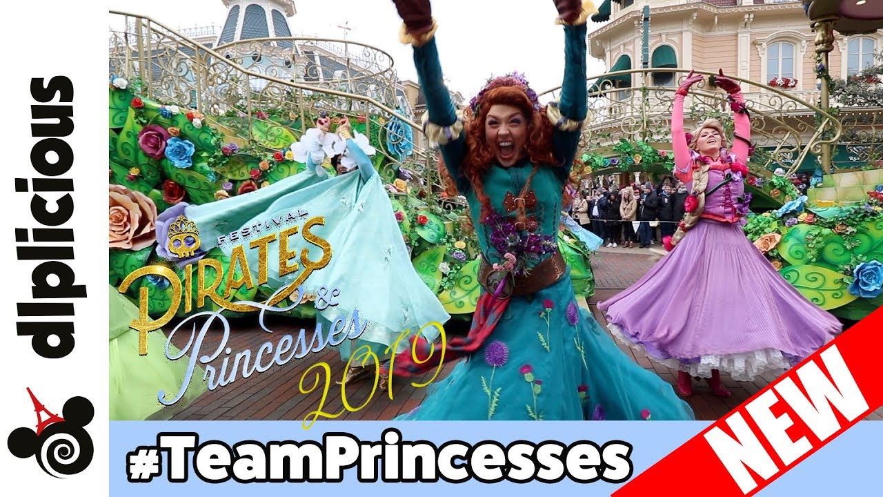 True Princess Power on Mainstreet during Pirates and Princesses 2019