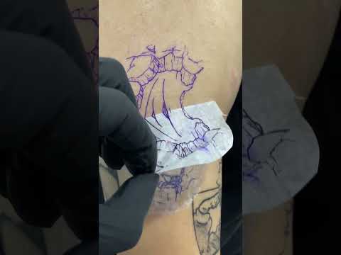 Greatest anime crossover tattoo ever
