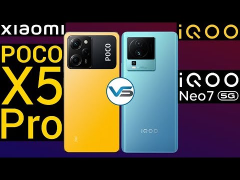 Xiaomi Poco X5 Pro 5G VS Vivo Iqoo Neo 7 5G | Vivo Iqoo Neo 7 5G VS Xiaomi Poco X5 Pro 5G