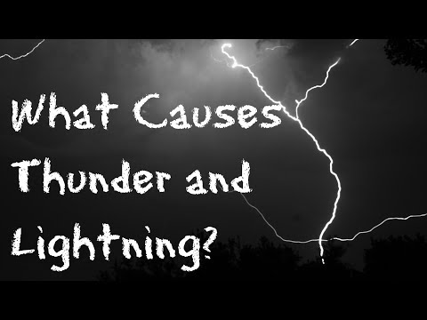 What Makes Thunder and Lightning for Children: 60 Second Science Questions for Kids - FreeSchool
