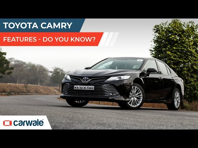 Toyota Camry Features Do You Know? 1 Minute Test Review - CarWale