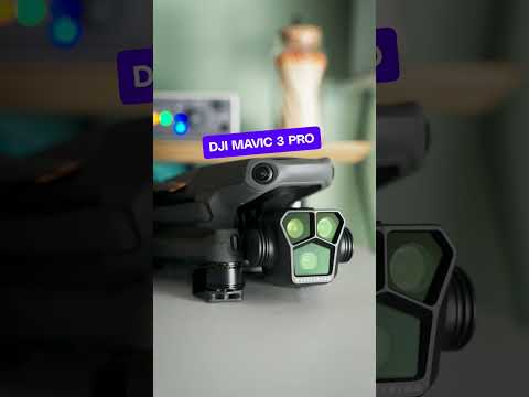 DJI’s new Mavic 3 Pro adds a third lens #shorts