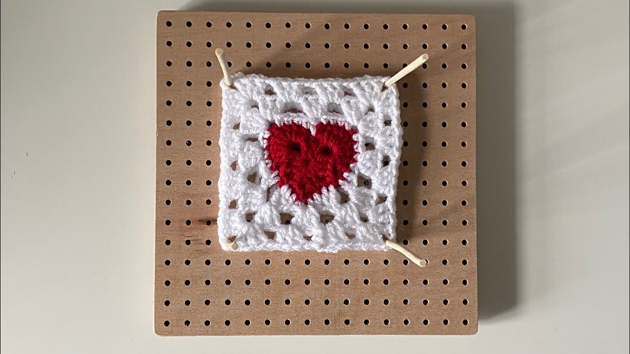 Blocking For Granny Squares Tutorial
