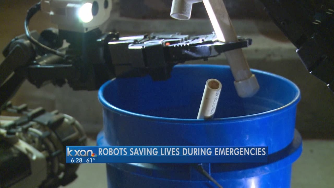 Austin Firefighters using robots