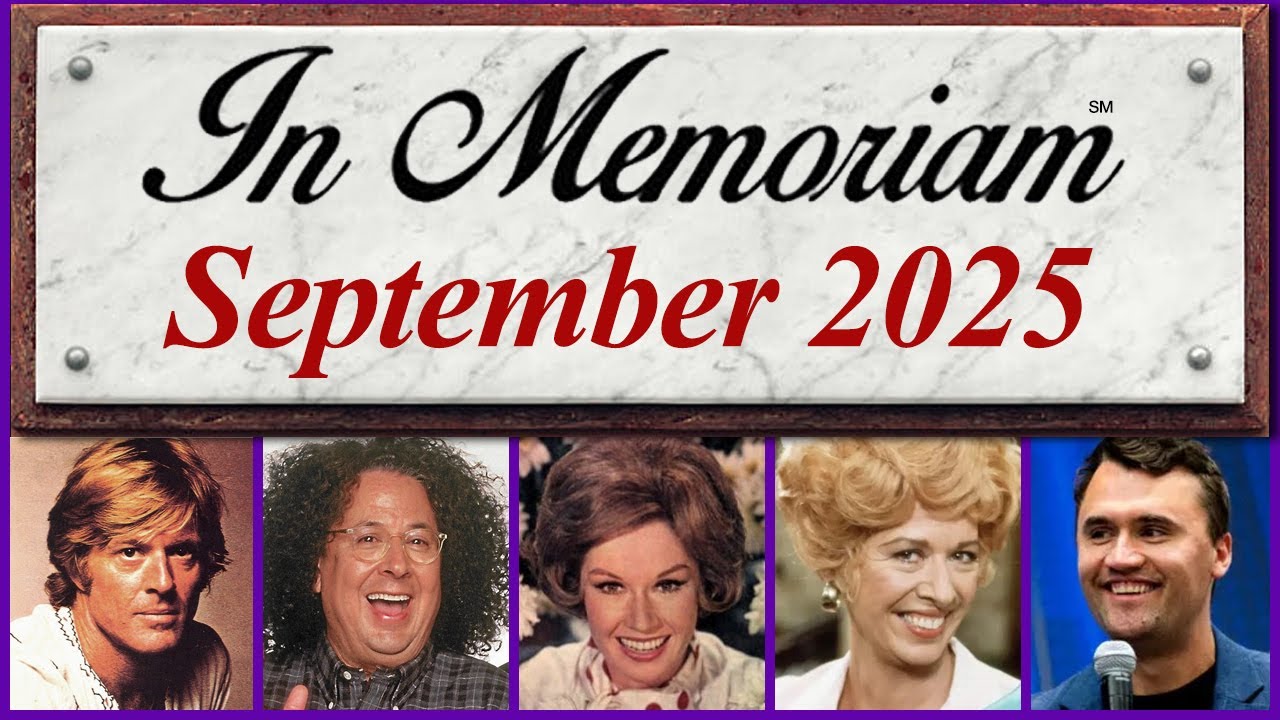 In Memoriam September 2025: Famous Faces We Lost in September 2025