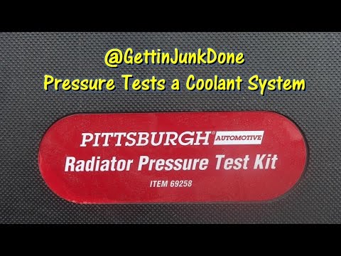 Car Heater Not Working? Check for Coolant Leaks with a Pressure Tester! @GettinJunkDone