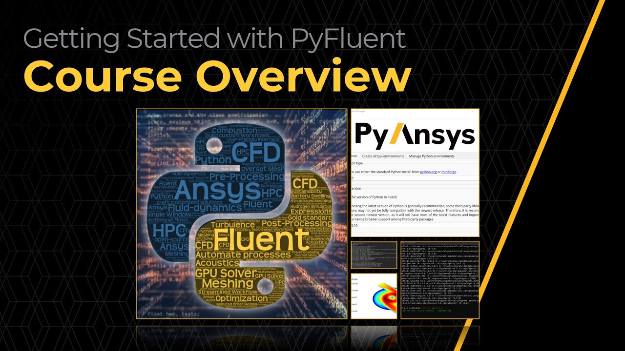 Getting Started with PyFluent — Course Overview