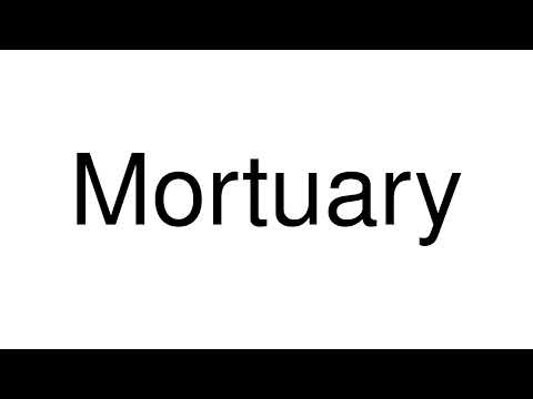 How to Pronounce correctly Mortuary (Movie)