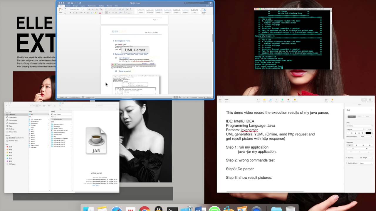 Java Parser Demo Vedio