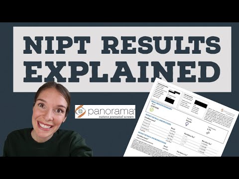 Panorama Non-Invasive Prenatal Testing (NIPT) Results Shared & Explained by Genetic Counselor
