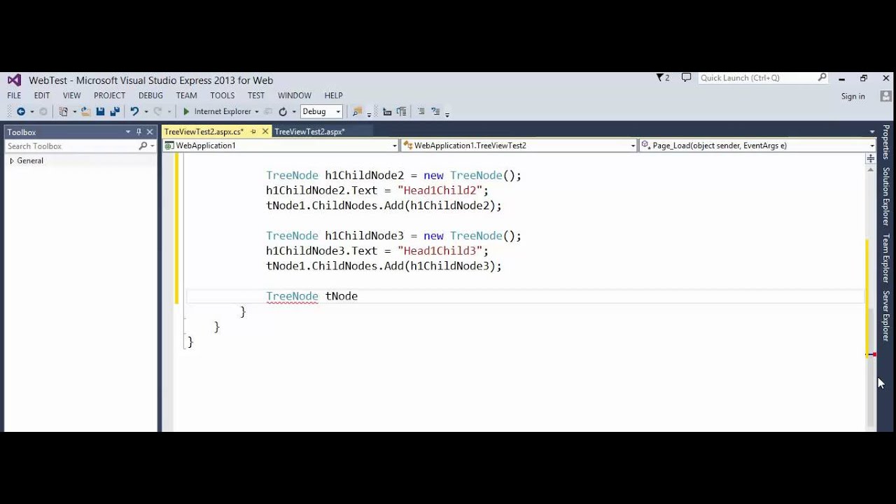 ASP NET - Create TreeView programmatically