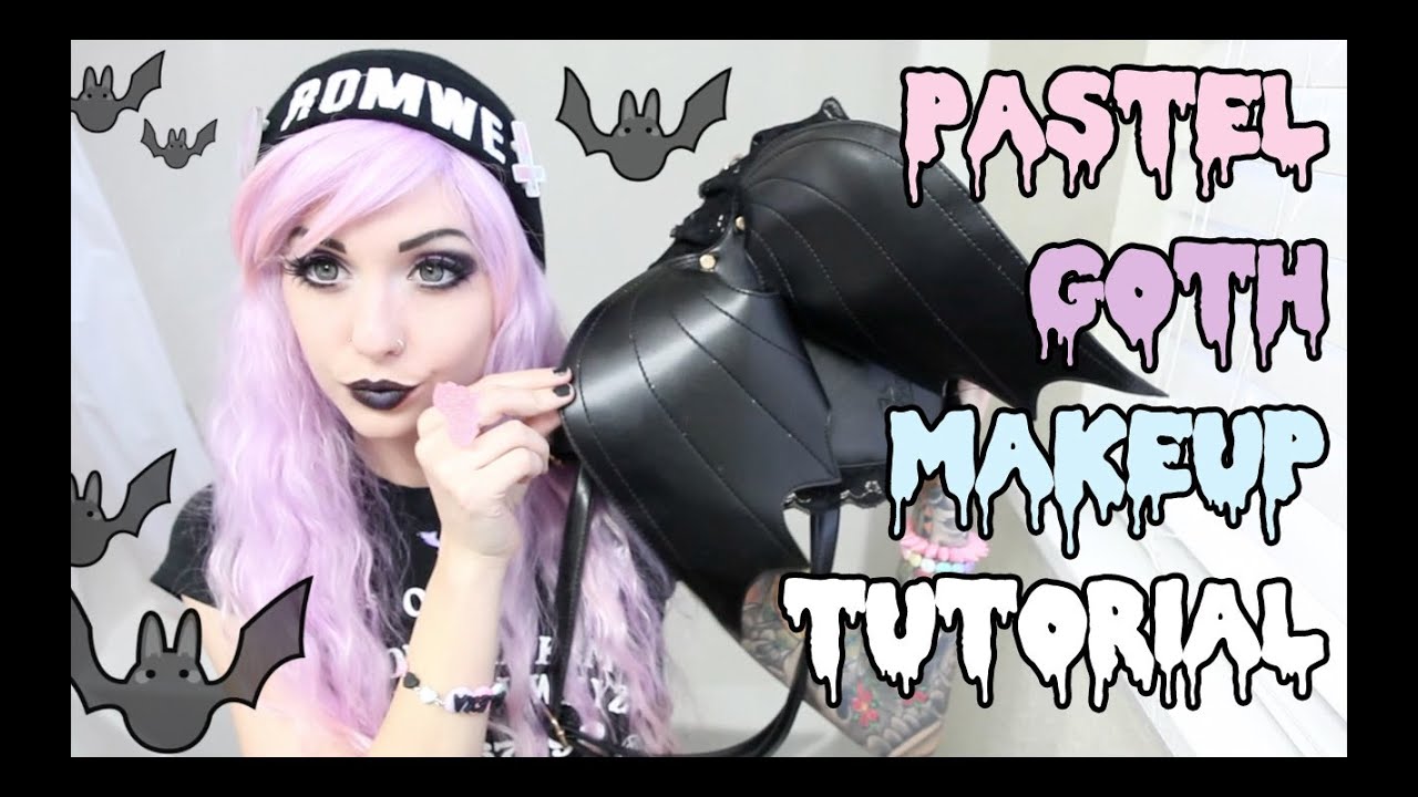 PASTEL GOTH MAKEUP TUTORIAL 2014