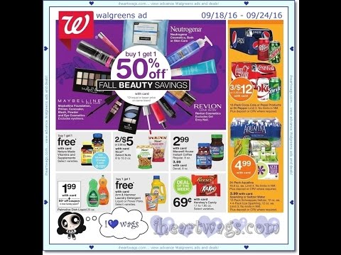 9/18/16 WALGREENS WEEKLY AD PREVIEW | EXTREME COUPONING