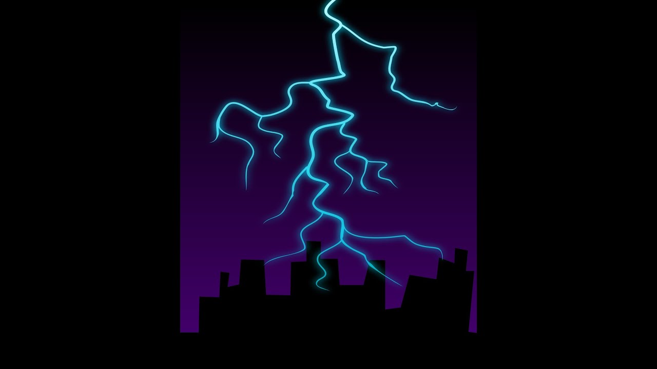 Simple lightning in InkScape