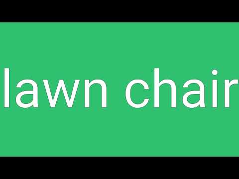 Lawn Chair Definition & Meaning