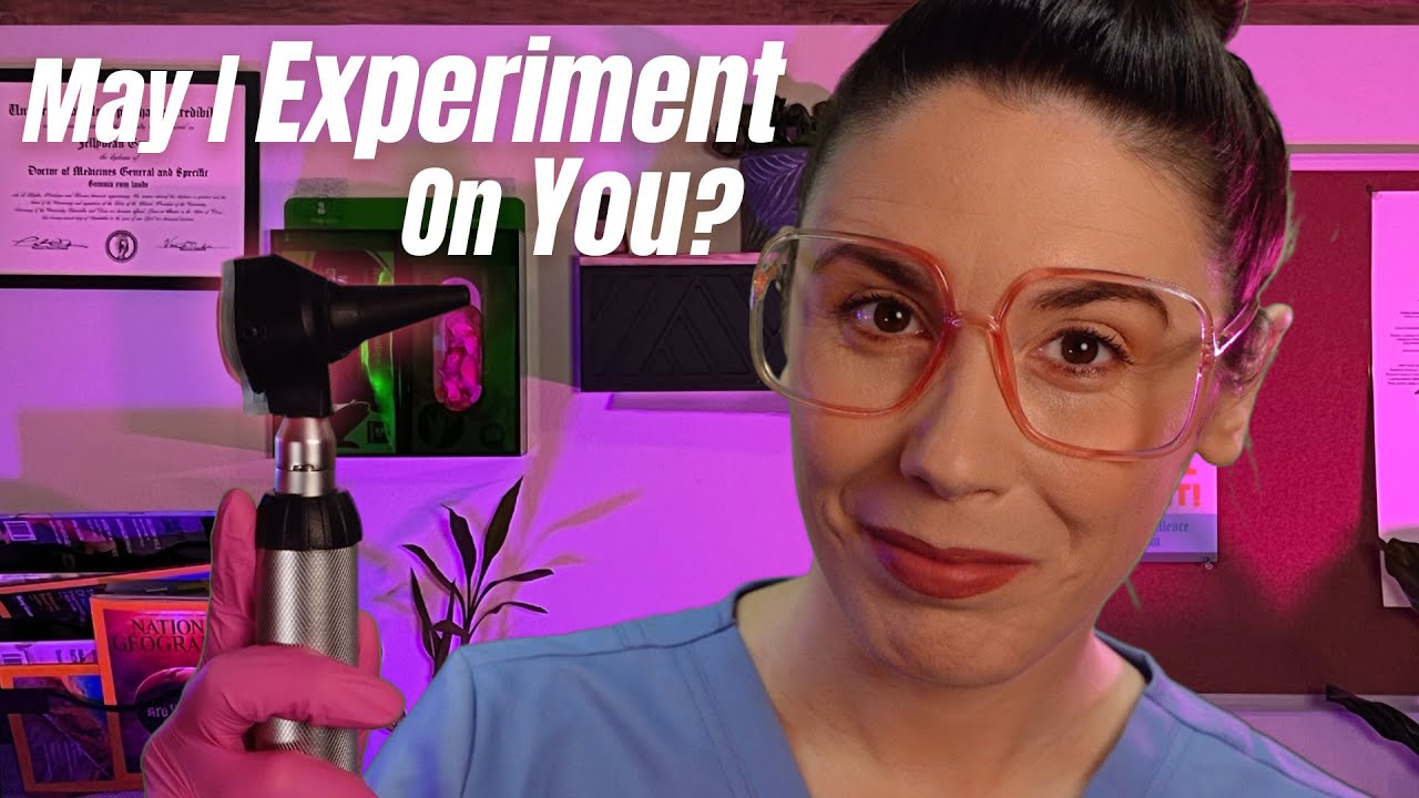 Experimental Ear Cleaning ASMR | Clinical Study Role Play