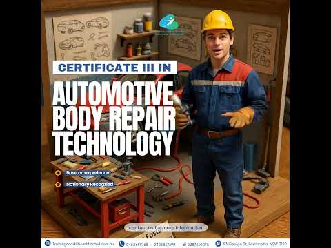 Certificate III in Automotive Body Repair Technology