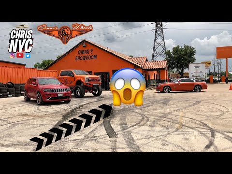 NEW WHEELS FOR MY SCATPACK at OMAR's WHEEL's & TIRE's / LAMBORGHiNi DALLAS