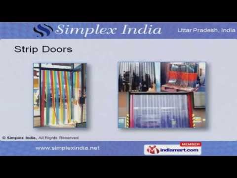 PVC Strip Curtain and PVC Strip Roll Manufacturer | Simplex India, Noida