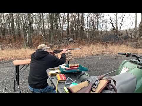 1895 Winchester .405 Winchester test firing. “Medicine gun”