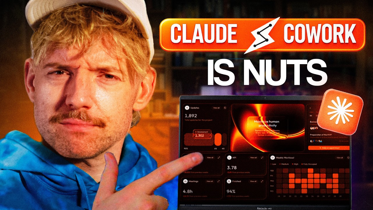 5 INSANE Claude Cowork Use Cases... steal them