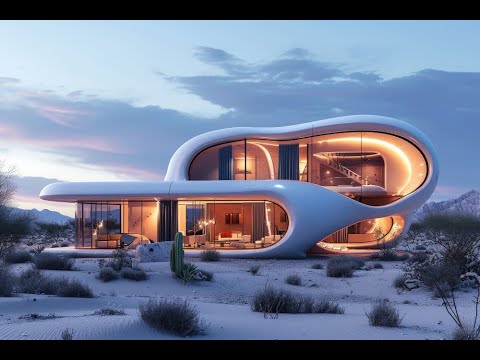 "Future Homes Unveiled: Inside the Eco-Smart AI Residences of 2050". "
