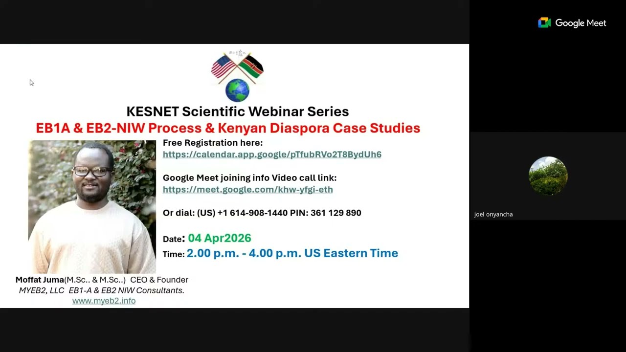 EB2-NIW Process & Kenyan Diaspora Case Studies