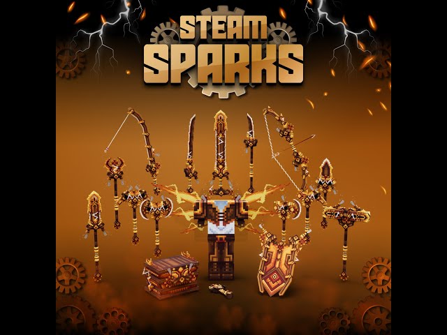 Steamsparks Animated Weapon Set Volume 1 Minecraft Texture Pack